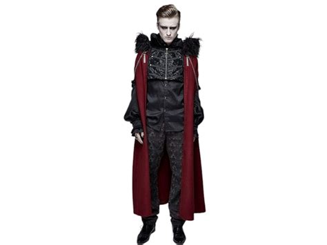Handmade Gothic Vampire Costume For Men Dark Aristocrat Outfit Etsy