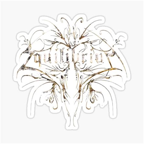 Equilibrium Logo Sticker By Rubinho146 Redbubble