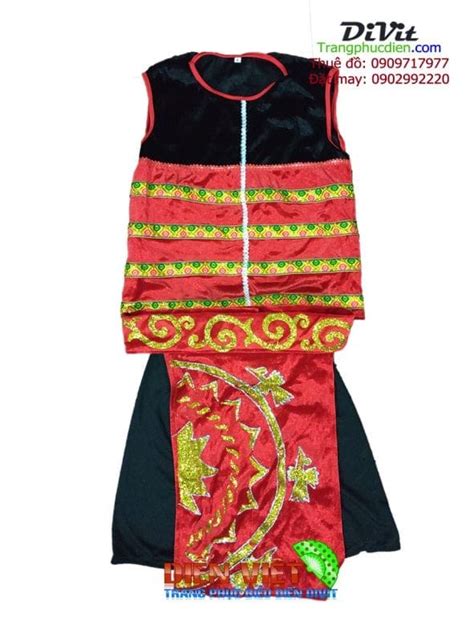 Thuê đồ Dân Tộc Ede Bé Trai Trang Phục Biểu Diễn Divit