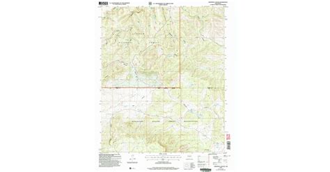 2004 Map Of Sheeppen Canyon Lincoln County Nm — High Res Pastmaps