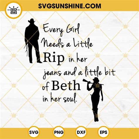 Every Girl Needs A Little Rip In Her Jeans Svg And A Lillte Bit Of