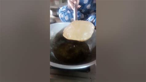 Morning Breakfast Soft And Puffed Poori With Chutney Recipe Shorts Subscribe Shortsfeed Youtube