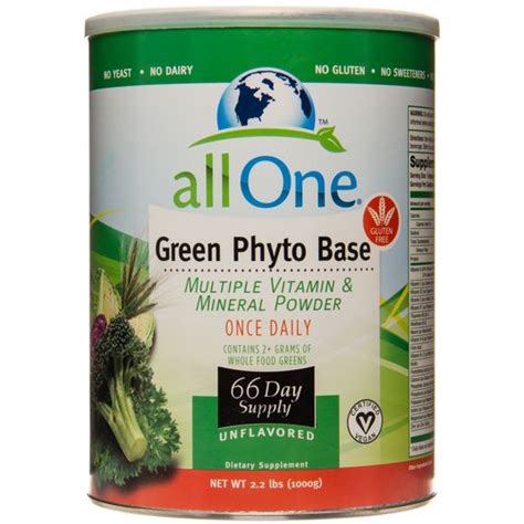 All One Green Phyto Multi Vitamin And Mineral Azure Standard