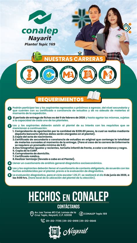 Conalep Nayarit Colegio De Educación Profesional Técnica Del Estado