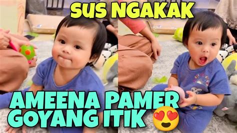 Puncak Acara Ameena Pamer Goyang Itik Youtube