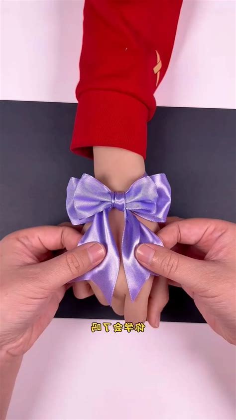 Diy Satin Bow Bracelet Video In 2025 Hair Bows Diy Ribbon Ribbon
