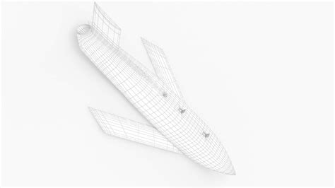 Cruise Missile Agm 158 Jassm 3d Model By 3dxin