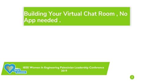 Building Your Virtual Chat Room Mozilla Hubs And Spoke Ppt
