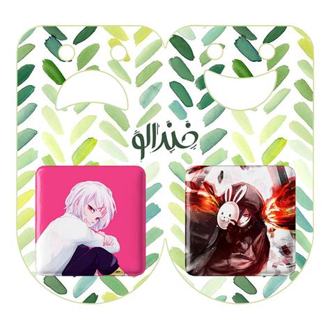 قیمت و خرید مگنت خندالو طرح توکا کریشیما و سوزویا جوزو انیمه توکیو غول کد 1191511914 مجموعه 2 عددی