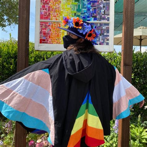 Lesbian Pride Flag Cape Etsy