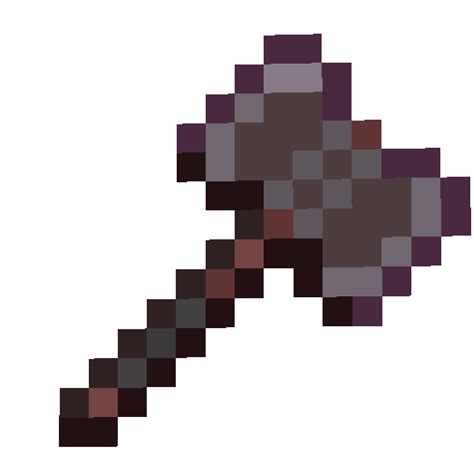 Netherite Axe V2 Item Texture Novaskin