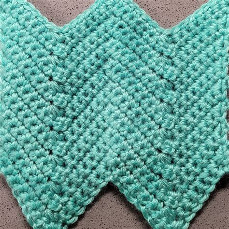 Crochet Chevron Scarf Pattern