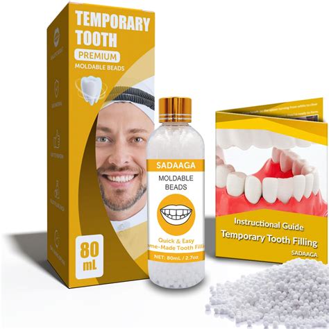 Buy Sadaaga Tooth Repair Kit 80ml Moldable False Teeth Beads Fake
