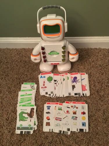 Playskool Alphie Robot Talking Interactive Educational Toy With Cards