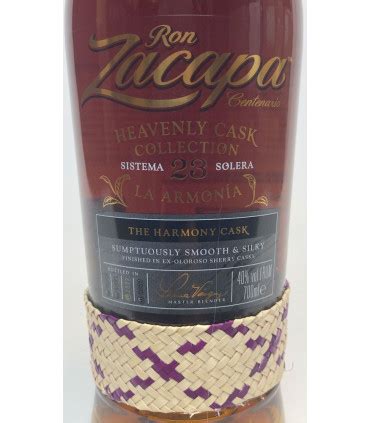 Ron Zacapa Centenario Sistema Solera 23 La Armonia