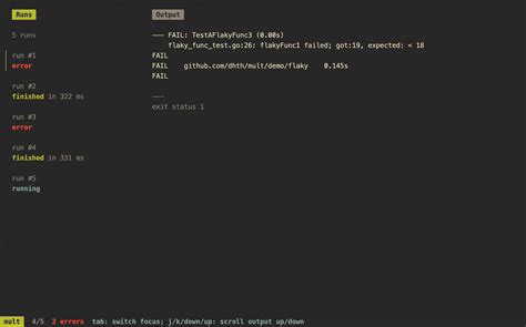 Mult Run A Command Multiple Times And Glance At The Outputs