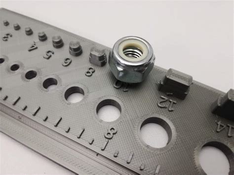 Screw Sizer Metric Screws Nuts Bolts Measure Jig By Rocco Nicola