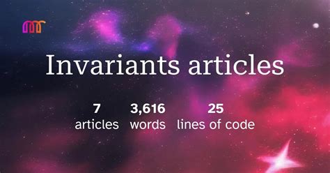 Invariants Blog Articles Mathspp