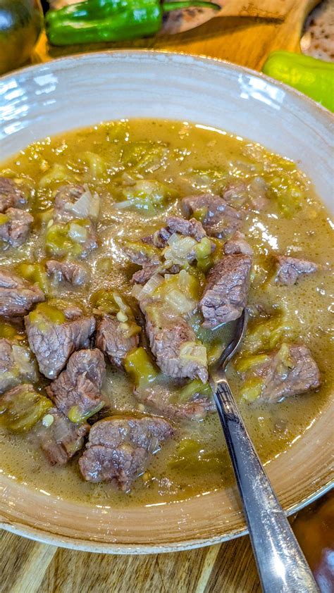 New Mexico Green Chile With Pork And Roasted Chiles Recipe In 2025