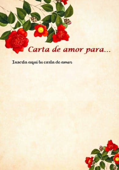 Formato De Cartas De Amor