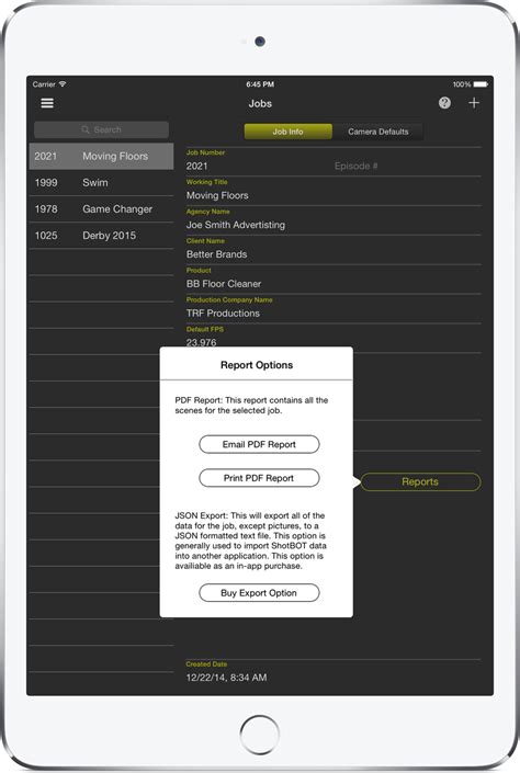 Screenshots — Shotbot