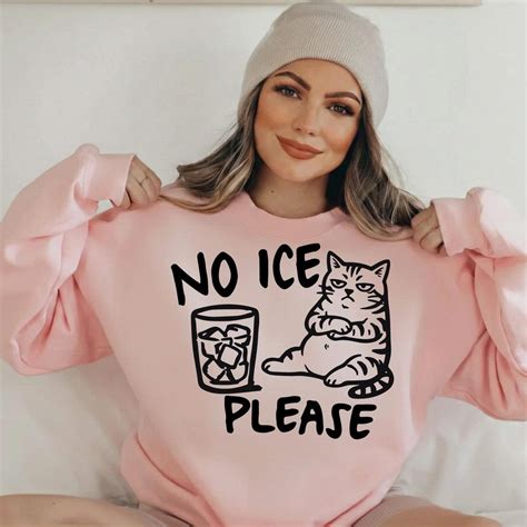 No Ice Please Cat Svg Png Sarcastic Cat Meme Svg Social Justice