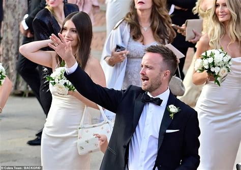 Aaron Paul And Julianne Hough Attend Samantha Marquart And Thomas Duttons Venice Nuptials