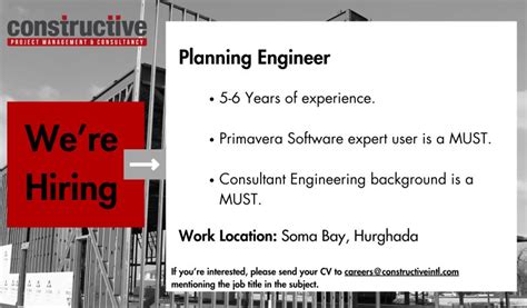 Nariman Mohamed On Linkedin Hire Hiring Planningengineer Primavera