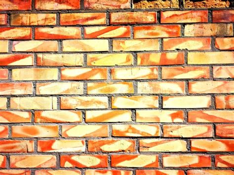 Background Of Colored Tiles Red Yellow Brown Orange Rectangular Shape