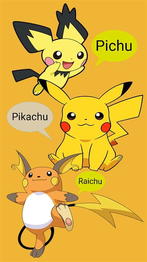 Evolucao Do Pichu Pikachu Raichu Pokémon Pikachu Quase Teve Outra