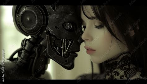 Robot Serial Killer Is Murdering A Beautif Stock Illustration Adobe Stock