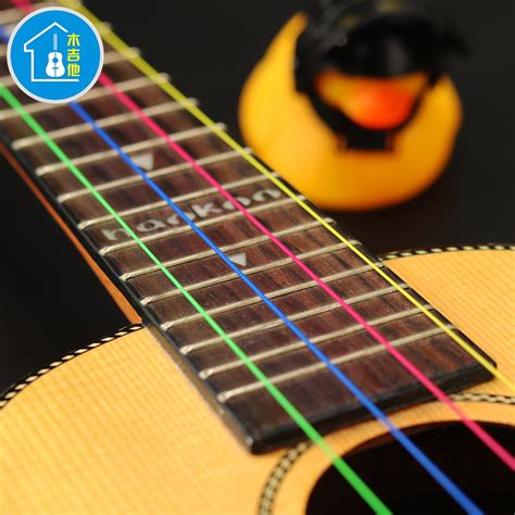 【fast Delivery】4 Rainbow Strings Colorful Ukulele String Instrument