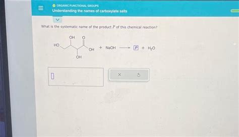 Answered Organic Functional Groups Understanding Bartleby