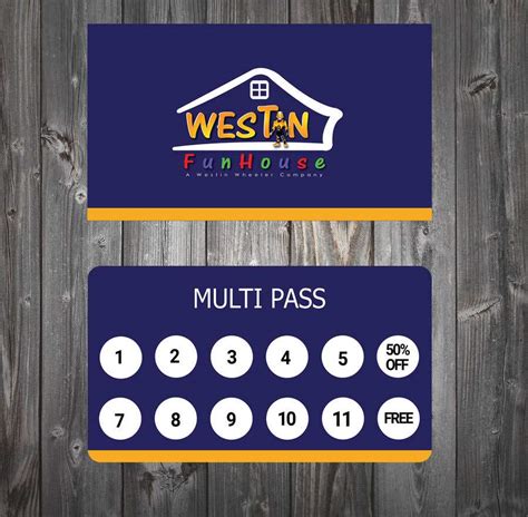 Entry 16 By Tanveermh For Design And Print A 1 Loyalty Pass Membership Pass And 2 Multi