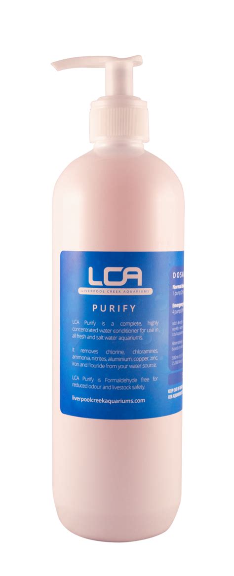 Aquarium Water Treatments From Lca And Aqualabs