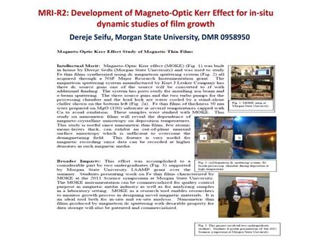 Ppt Dereje Seifu Morgan State University Dmr 0958950 Powerpoint