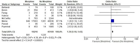 The Safety Of Morphine Use In Acute Coronary Syndrome A Meta Analysis