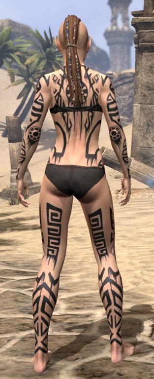 Eso Fashion Dwarven Geometry Body Markings Elder Scrolls Online
