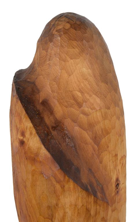 Figurative Hand Carved Wood Sculpture Juneau Alaska 1984 For Sale At