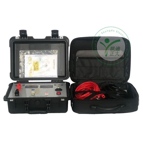 Digital Circuit Breaker Loop Resistance Tester Micro Ohm Meter Contact