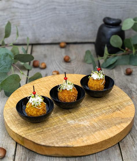 Trijų Sūrio Spurgytės Su Krabų Mėsa Atrask Skonį