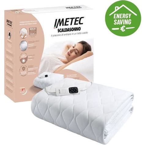 Surmatelas Chauffant Imetec 1 Place Adapto Maxi 195x90 Cm 6