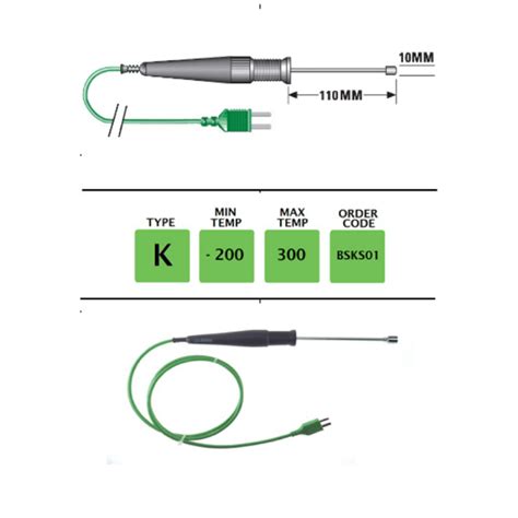 K Type Surface Probes Tme Digital Thermometer Thermistor Thermocouple And Probe Supplier
