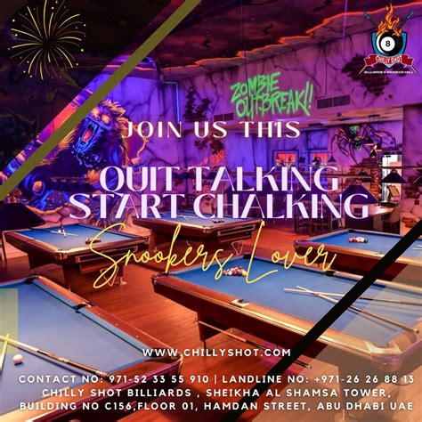 Chilly Shot Billiards On Linkedin Chillyshotexperience