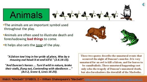 Symbolism Macbeth Symbols Are Objects Characters Figures And