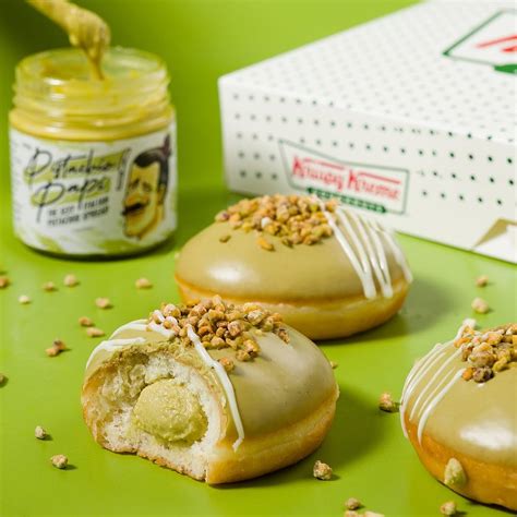 Pistachio Papi The Collaboration Of The Year Is Now Available 🚨🥜 Krispy Kremes Iconic