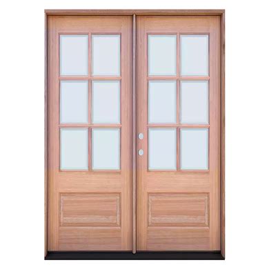 Mahogany Pre Hung Exterior Pre Hung Doors