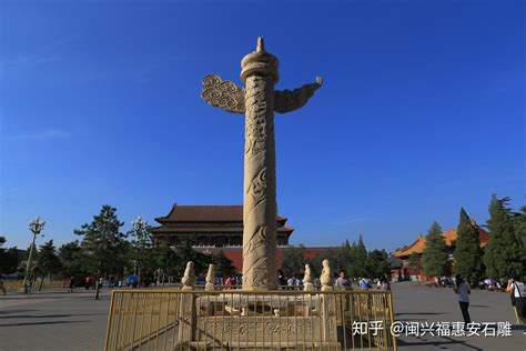 石雕文化柱与华表 知乎