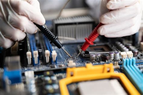 Premium Photo A Person Holding Multimeter Tool And Making Measurement