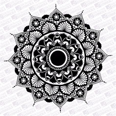 Mandala Stencil Printable